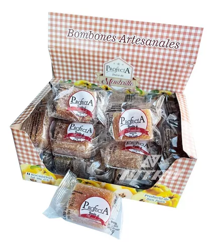 Bombones de Membrillo La Profecía - Caja x 28 (Sin TACC) - ArgenGlobalStore